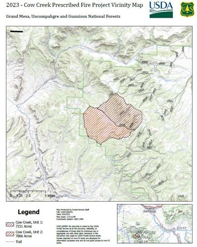 Cow Creek Prescribed Fire Project Announced | Community ...