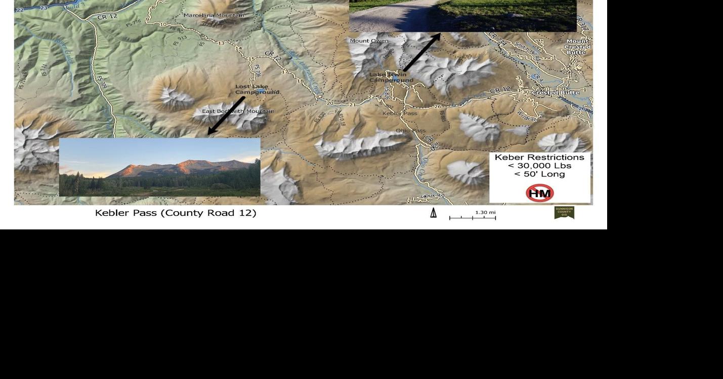 Kebler Pass (Gunnison County Road 12) Open on Friday 5/31/2024 ...