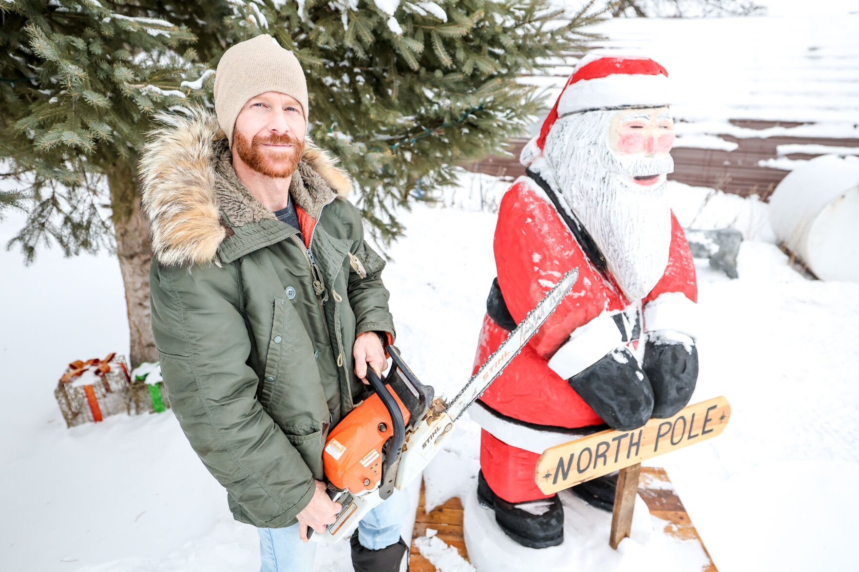 Rough Cuts Carving owner Skadeland sawing up wooden masterpieces | News ...