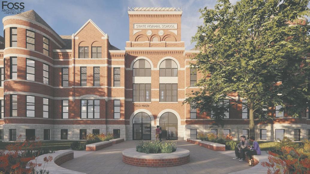 Mayville State unveils designs, timetable for Old Main repairs | News ...