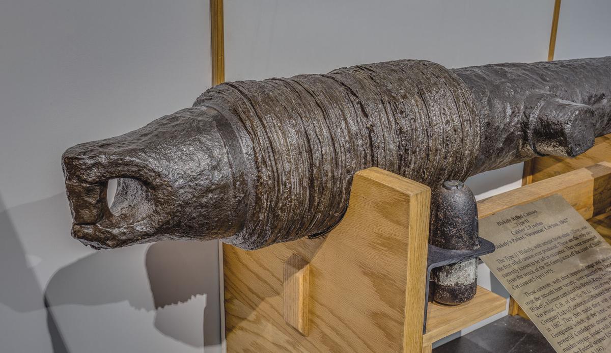 Rare Blakely Cannon Recovered from the SS Georgiana Shipwreck ...