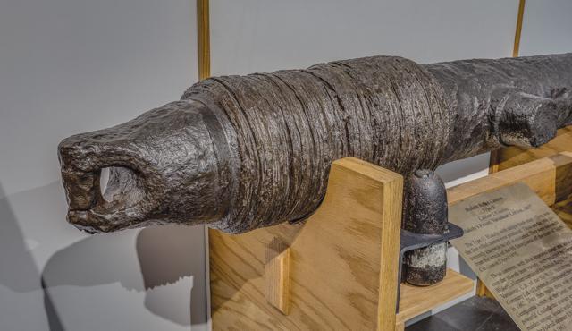 Rare Blakely Cannon Recovered from the SS Georgiana Shipwreck ...