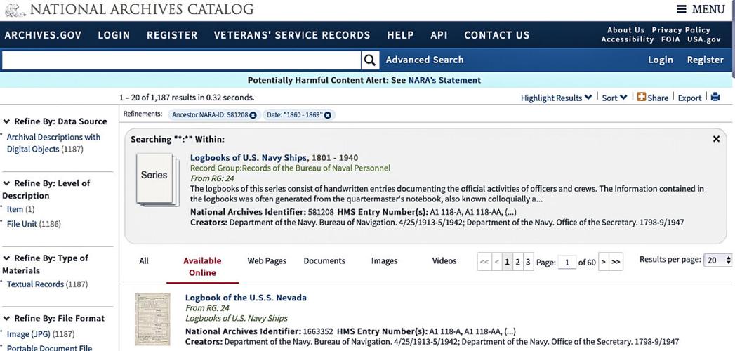The Source – Logbooks of U.S. Navy Ships | Civil War News ...