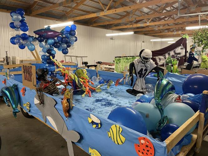 finding nemo homecoming float