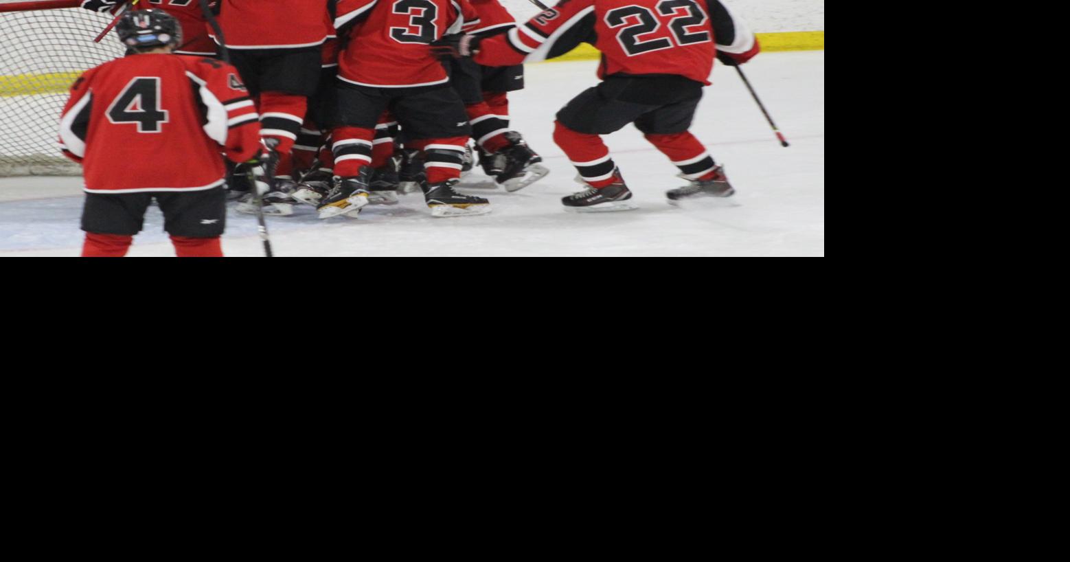 Red Hawks make history with first playoff win | Milton Courier ...