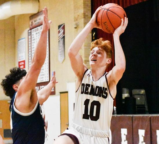 Deerfield boys basketball hot from behind the arc in win against ...