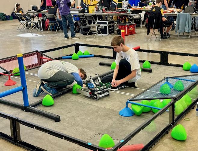 DeForest Robotics Club successful in first Vex IQ VRC Tournament ...
