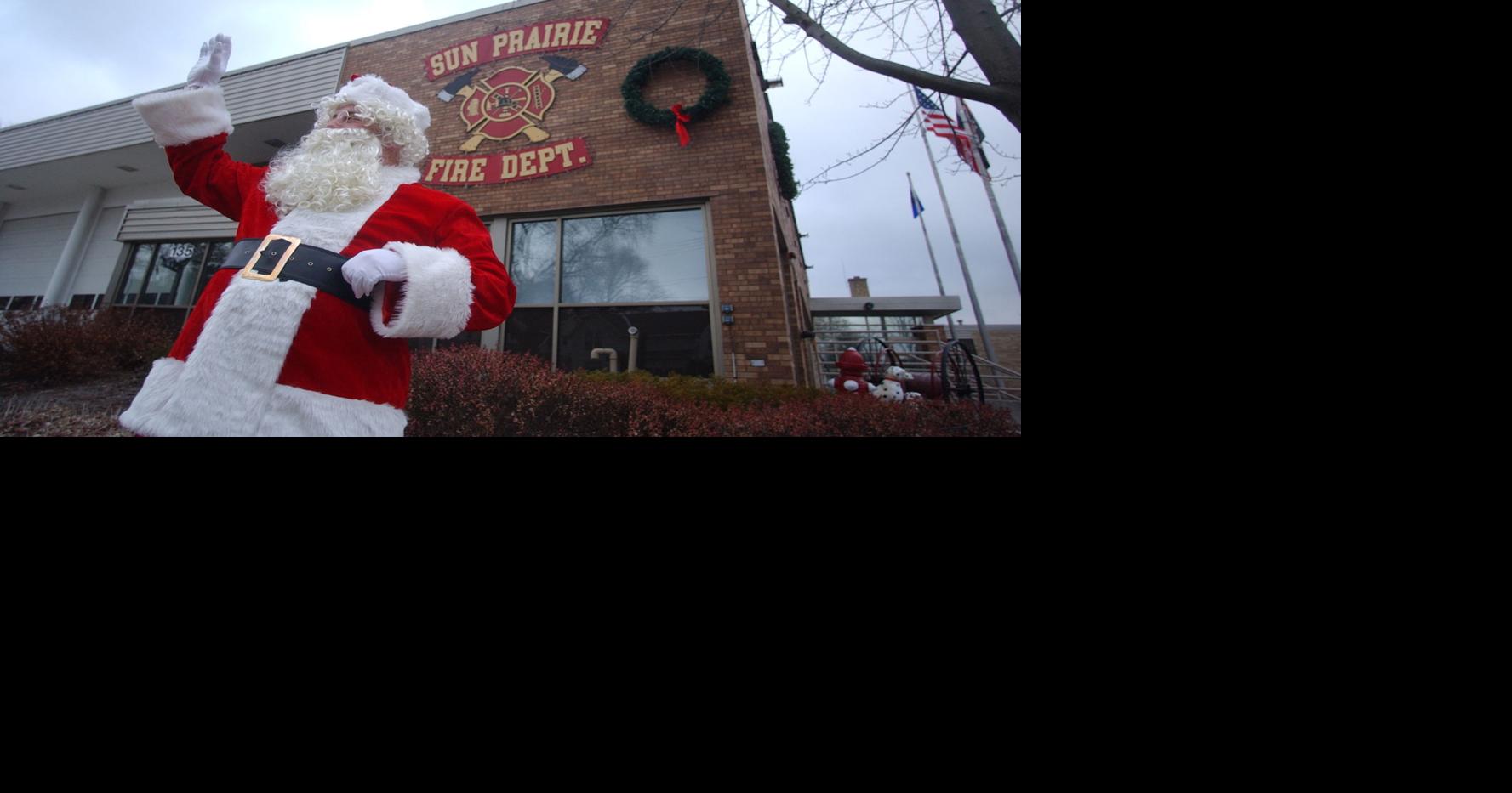 Santa visits Sun Prairie Fire Department | News | hngnews.com