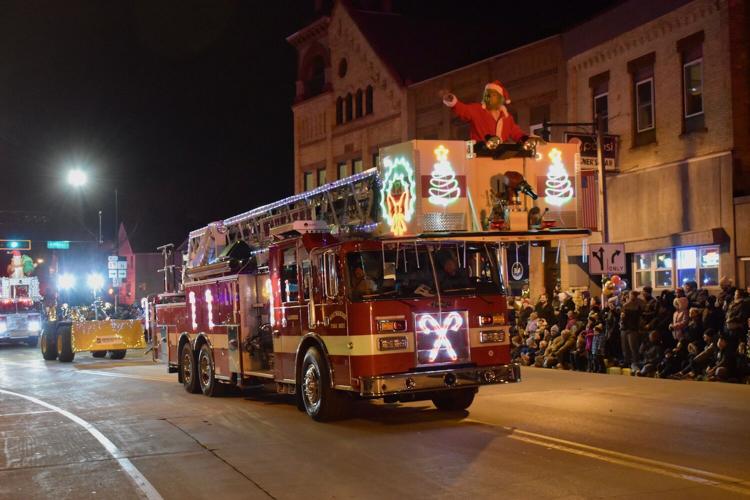Annual Fire and Lights Holiday Parade brings hundreds together kicking ...