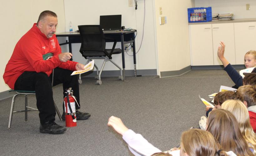 Firefighters visit Waunakee classrooms for Fire Prevention Week | News ...