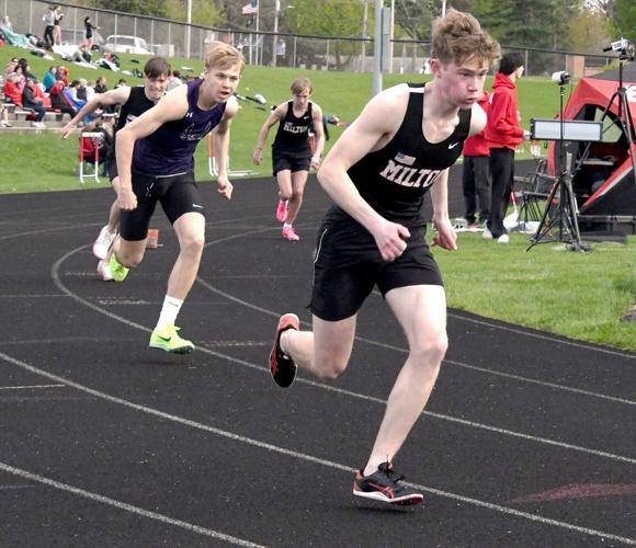 Milton's track and field teams win Badger Conference quadrangular meet ...