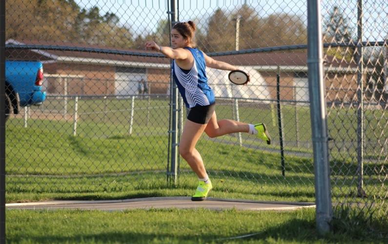 Izzy Bahe Makes History: Lodi Senior breaks school record in discus ...