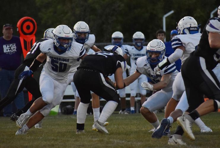 Cambridge football forces seven turnovers, Matt Buckman throws five ...