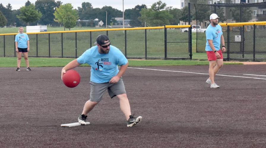 Dozens play kickball for autism fundraiser | Community | hngnews.com