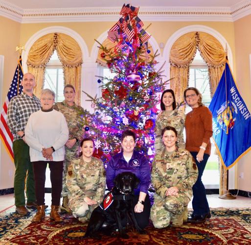 Executive Residence's Tribute Tree honors state military members ...