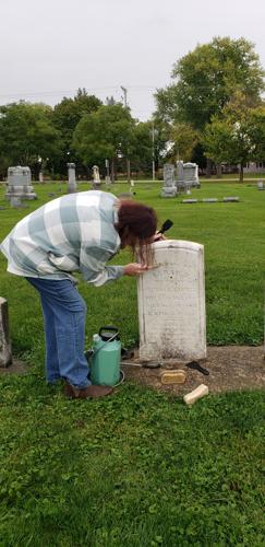 Gravestone scrubber keeps stories alive | Milton Courier | hngnews.com