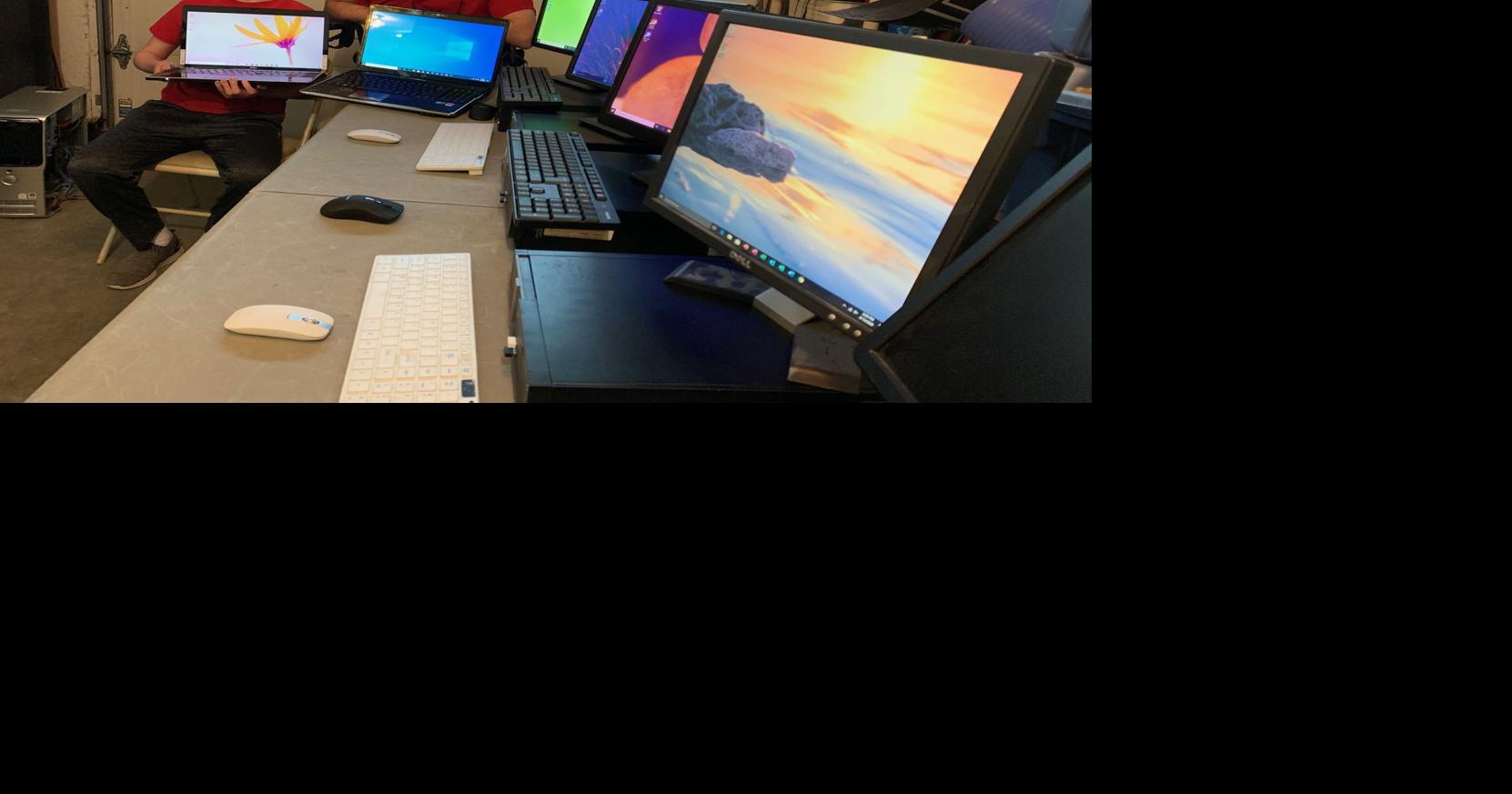 Father-and-son team offers computers for online worship | Milton ...