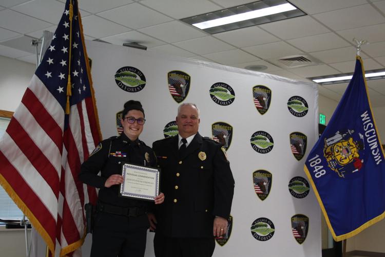 2023 DeForest Police Department Oath of Office Service Awards | Local ...