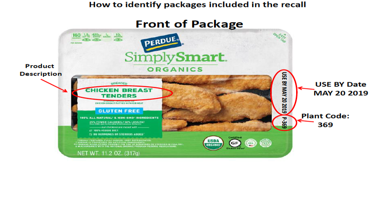 Perdue Foods recalls poultry products | News | hngnews.com