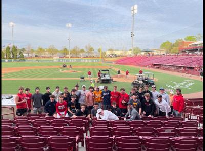 Milton baseball team pays visit to college phenom Gavin Kilen | Milton ...