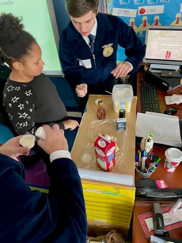 Sun Prairie High School FFA Members teach Creekside students about ...