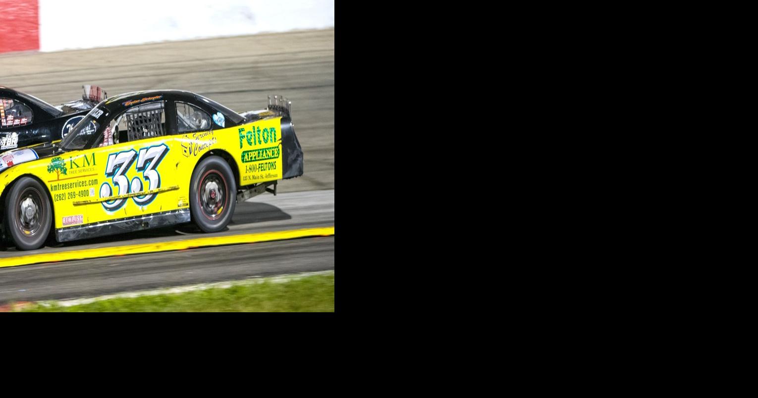Lake Mills' Stephen Scheel wins late model race at Jefferson Speedway ...