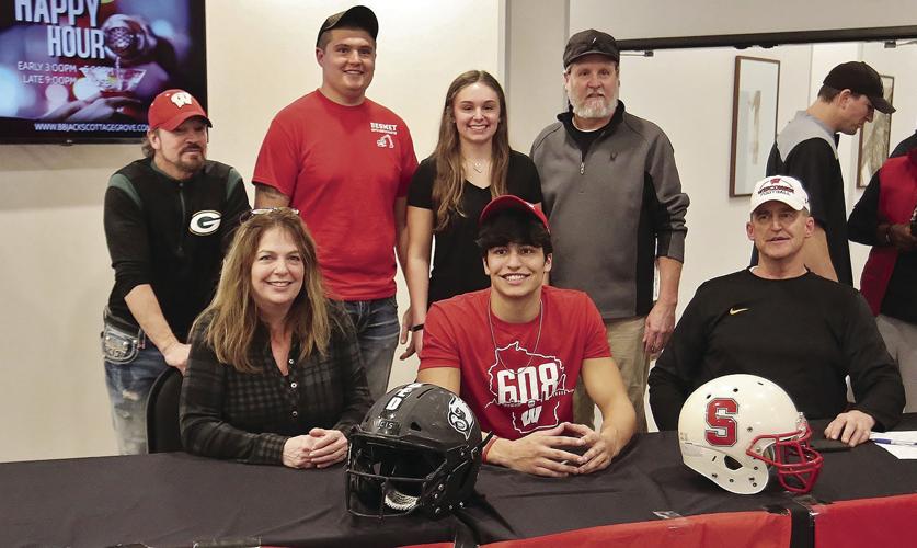 Four Cardinals ink to play college football | Sun Prairie Star ...