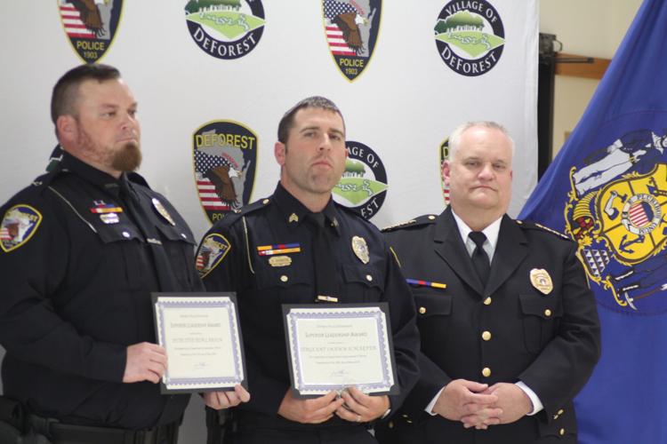 2023 DeForest Police Department Oath of Office Service Awards | Local ...