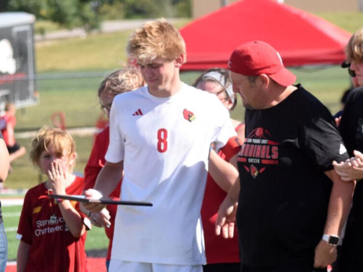 Dillon family honored at Edgerton soccer match | The Star: Sun Prairie ...