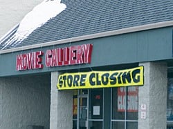 Movie Gallery closing store | News | hngnews.com