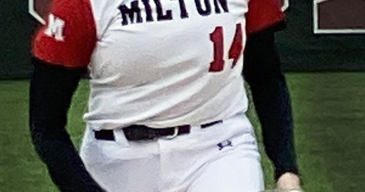 MIlton's Gwen Baker continues to dominate in the circle as Red Hawks ...