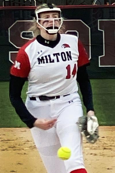 MIlton's Gwen Baker continues to dominate in the circle as Red Hawks ...