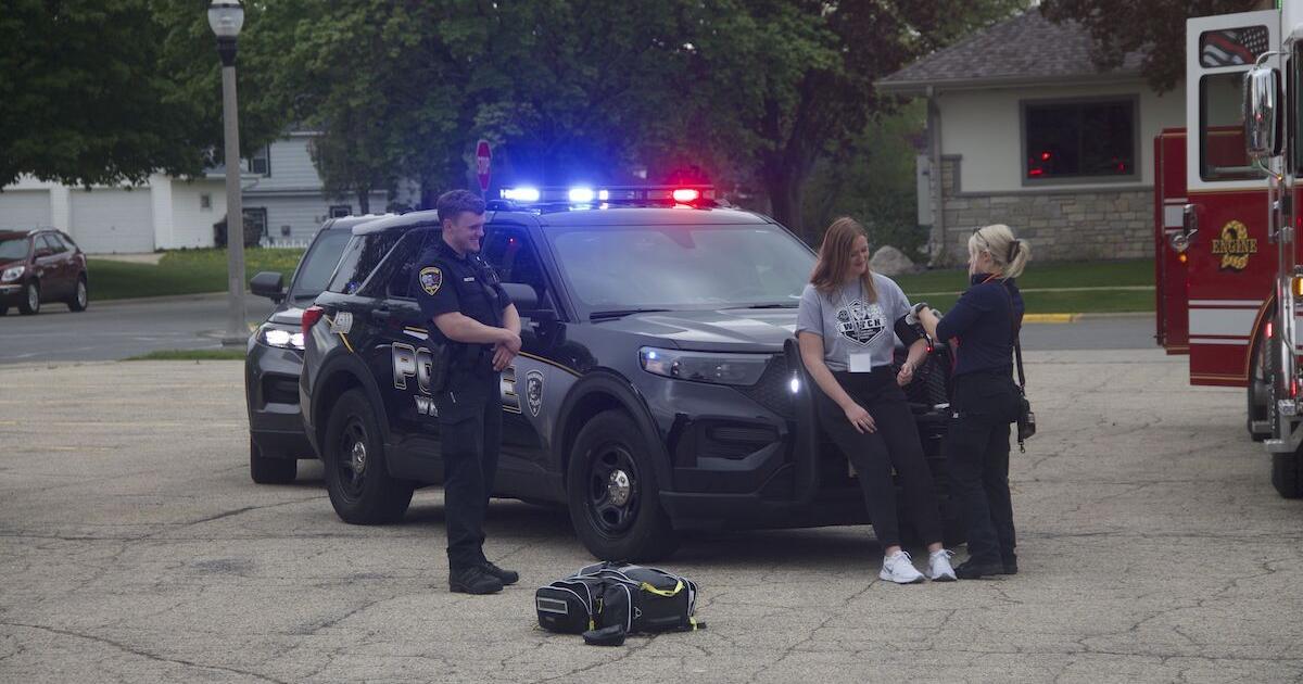 Waunakee EMS, Fire Police stage mock accident | Waunakee Tribune ...