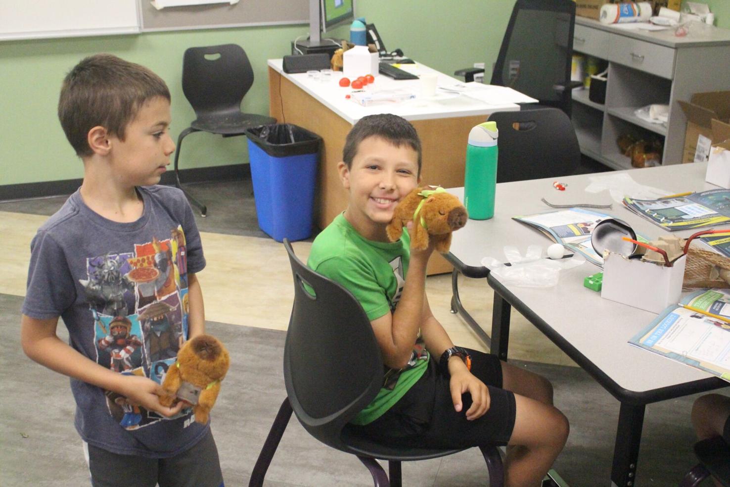 Making capybaras at Camp Invention | Local News | hngnews.com