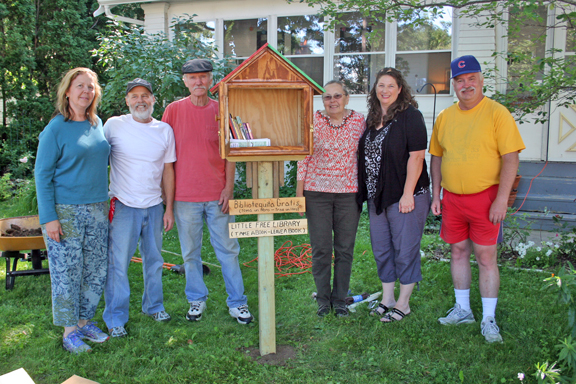 Little Free Library placed in Waterloo neighborhood | Local | hngnews.com