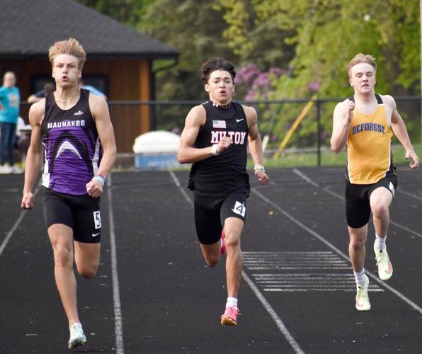 Milton boys finishes third in Badger East Conference track and field ...