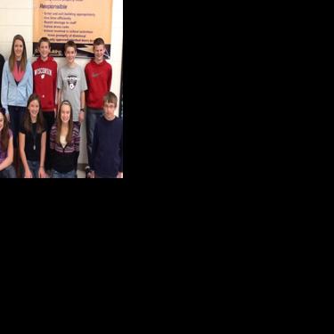 DeForest Area Middle School October 2013 Students of the Month | School ...