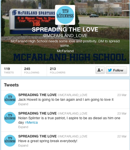 Anonymous tweets compliment students | School | hngnews.com