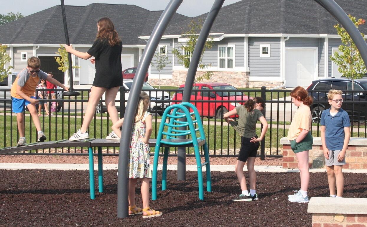 'He bled purple' Waunakee community dedicates Laubmeier Park | Local ...