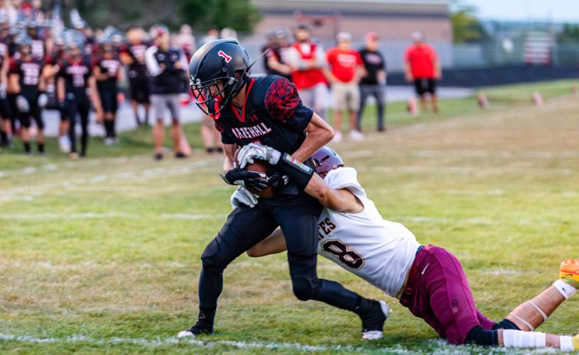 Marshall football bulldozes Dodgeland, 42-6 | Waterloo / Marshall ...