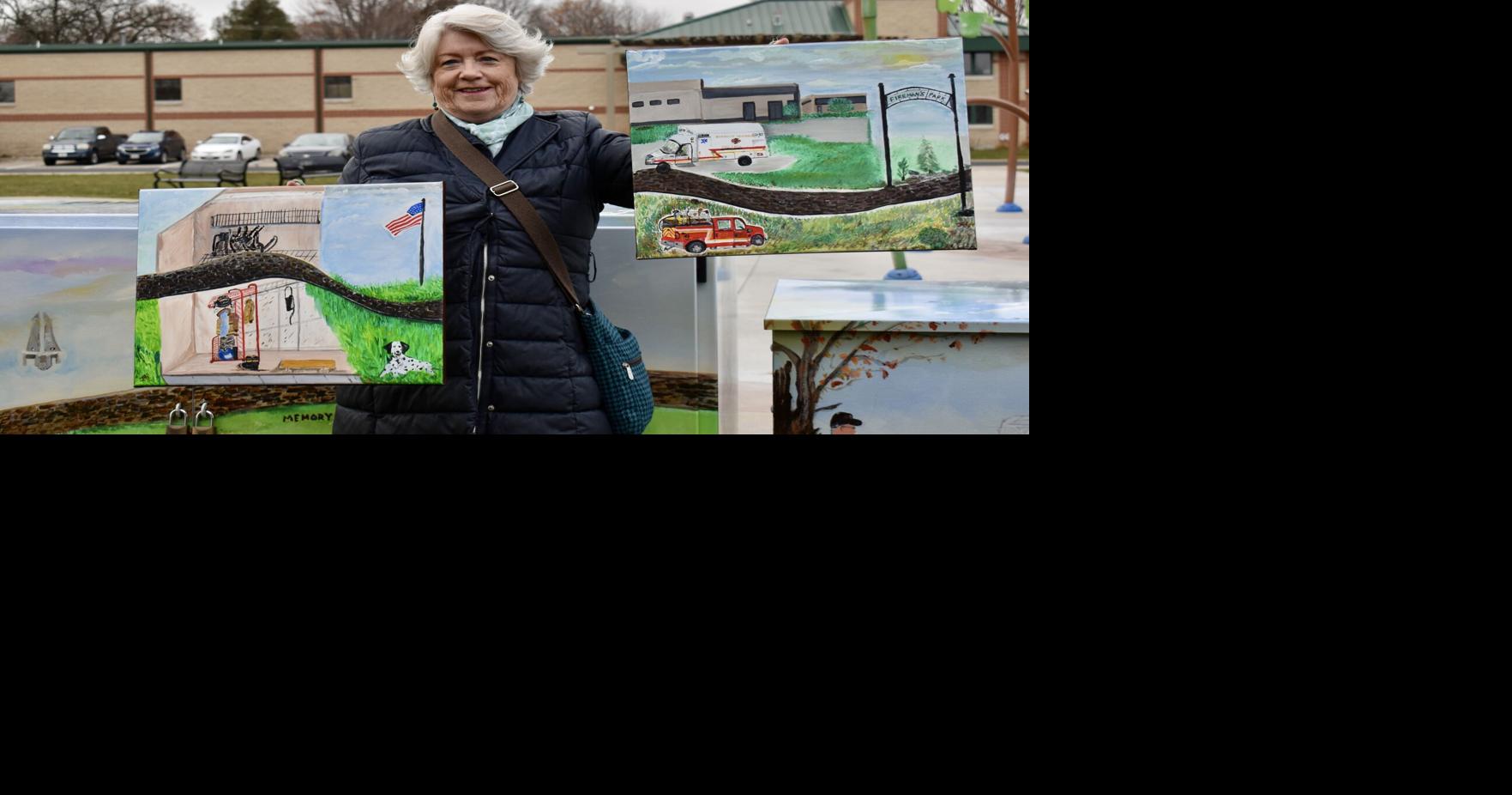 Village of DeForest unveils community art project at Fireman's Park ...