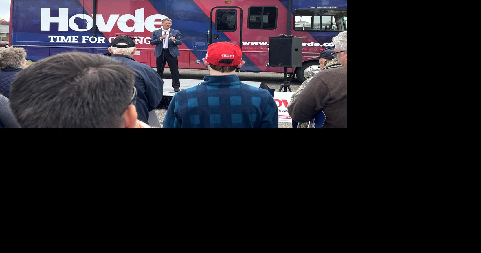 Eric Hovde hosts rally on first day of early voting | Regional ...