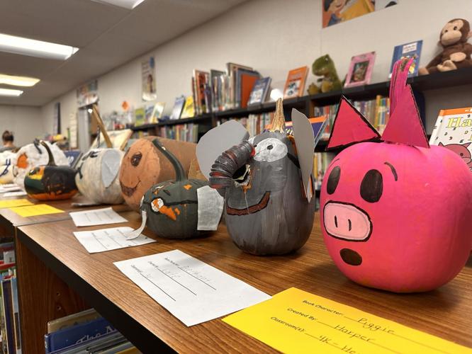 Elementary School showcases student creativity with pumpkin projects ...
