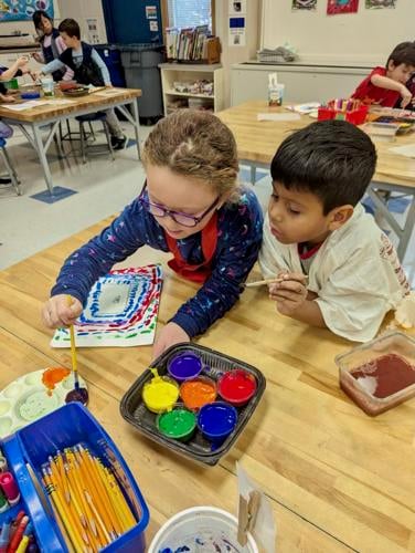 Heritage Elementary students showcase art skills during Youth Art Month ...
