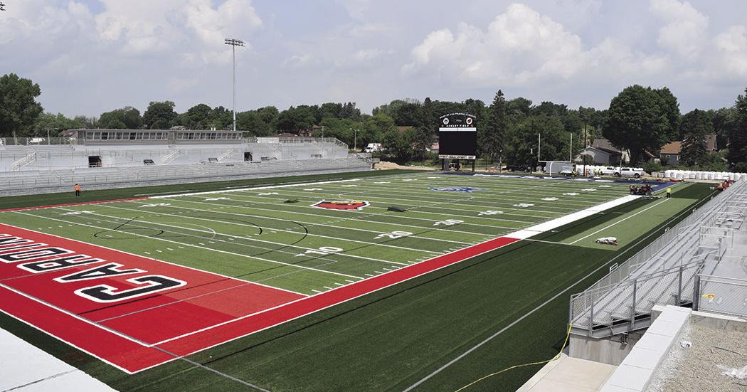 Bank of Sun Prairie Stadium about 90% complete | News | hngnews.com