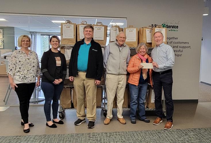 AMTELCO donates 700 pounds of food to pantry | | hngnews.com