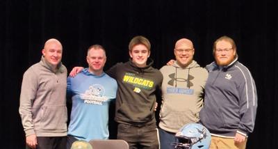 MG football: Cuinn Larsh signs with Northern Michigan University ...
