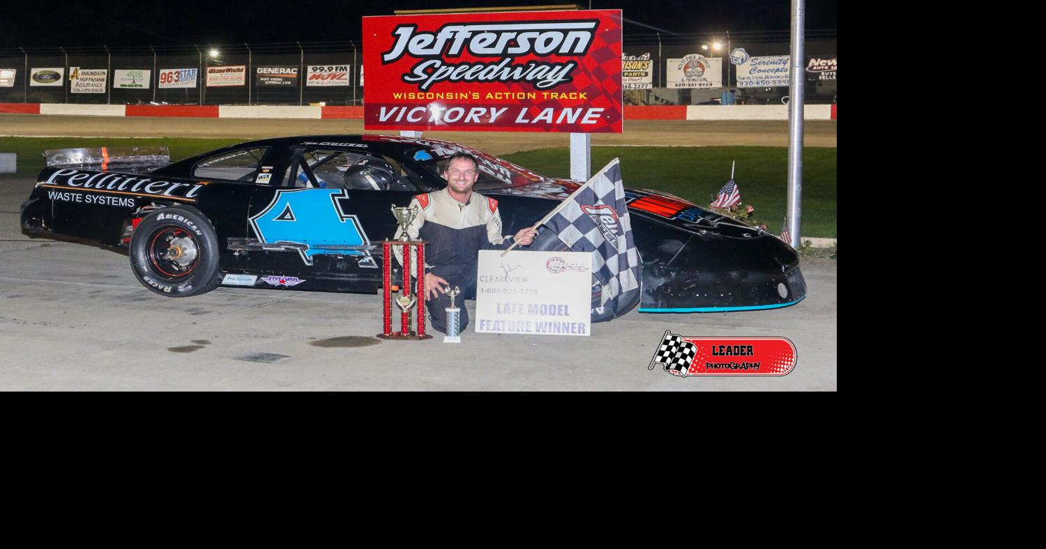 Stephen Scheel claims Feature win at Jefferson Speedway | Waterloo ...