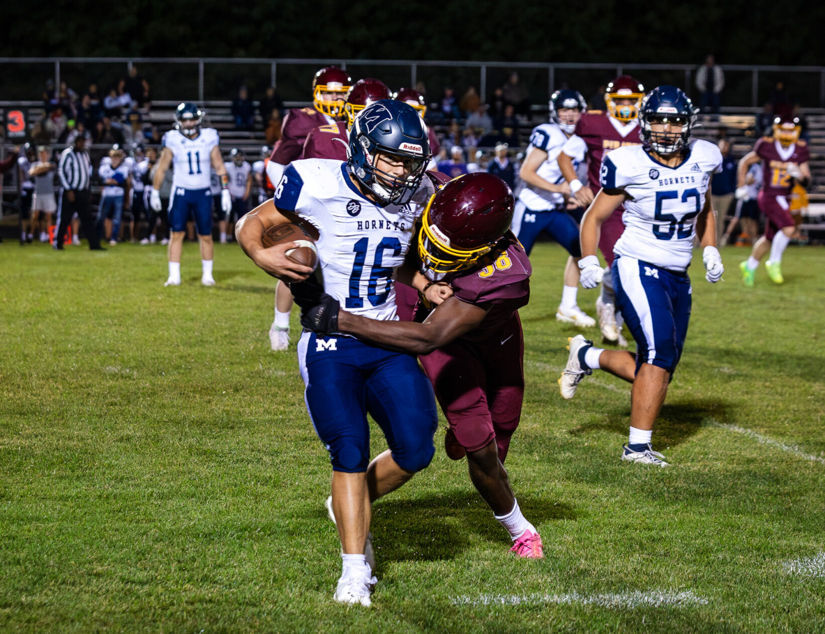 Waterloo football notches first win of season | Waterloo / Marshall ...