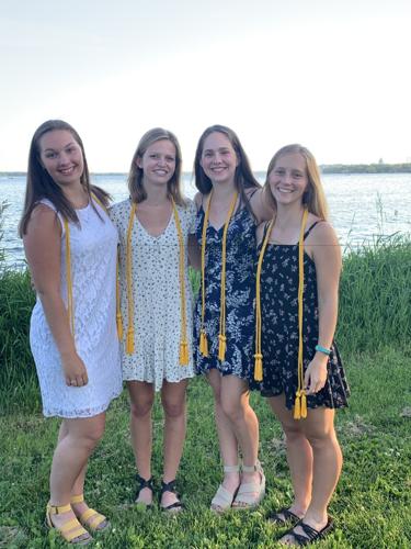 Andrea Wendricks, Jade Haase, Jewel Lindwall and Maelia Dziedzic ...